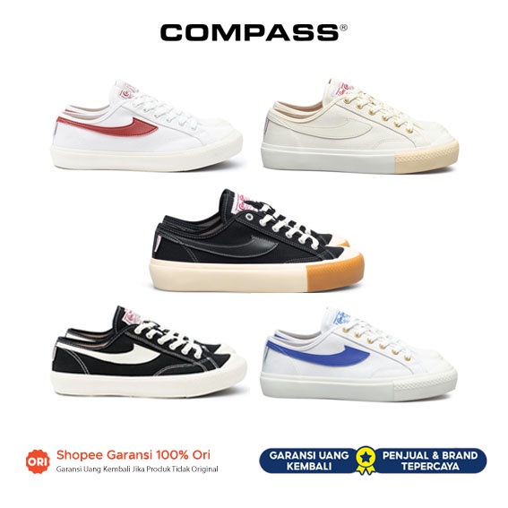 [ORIGINAL NEW] Sepatu Compass Gazelle Low – Shop Indonesia