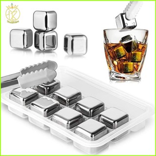 Jual Dingin Es Batu Stainless Steel Food Grade Ice Cube Reusable Es ...