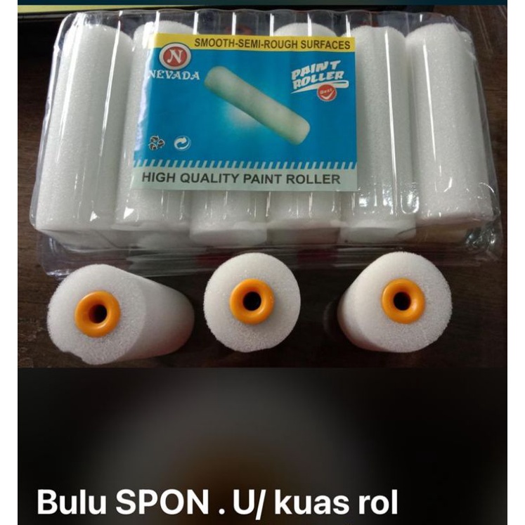 Jual BULU KUAS ROLL KAPAL BUSA 4" (harga per pcs ) | Shopee Indonesia