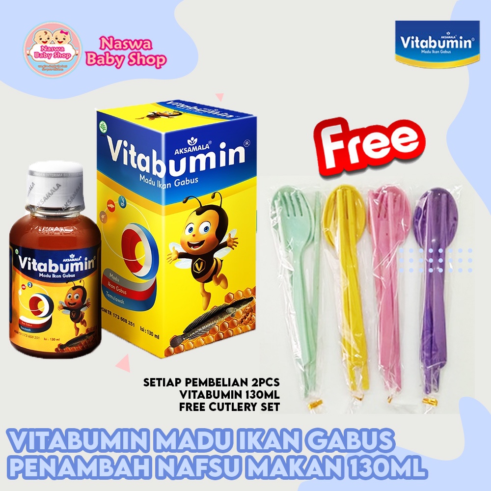 Jual Vitabumin Madu Ikan Gabus Penambah Nafsu Makan 60ml | 130ml | Shopee Indonesia