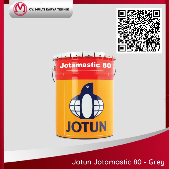 Jual Jotun Cat Anticorresive Coating - Jotun Jotamastic 80, Grey - Kemasan 18,30 Liter | Shopee ...