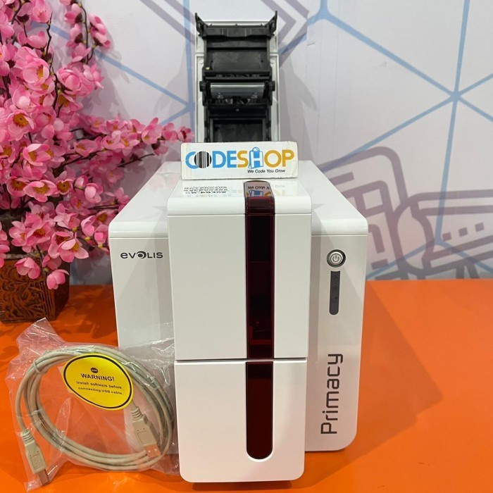 Jual Evolis Primacy Printer Cetak Kartu Satu Sisi PVC ID Card 300dpi ...