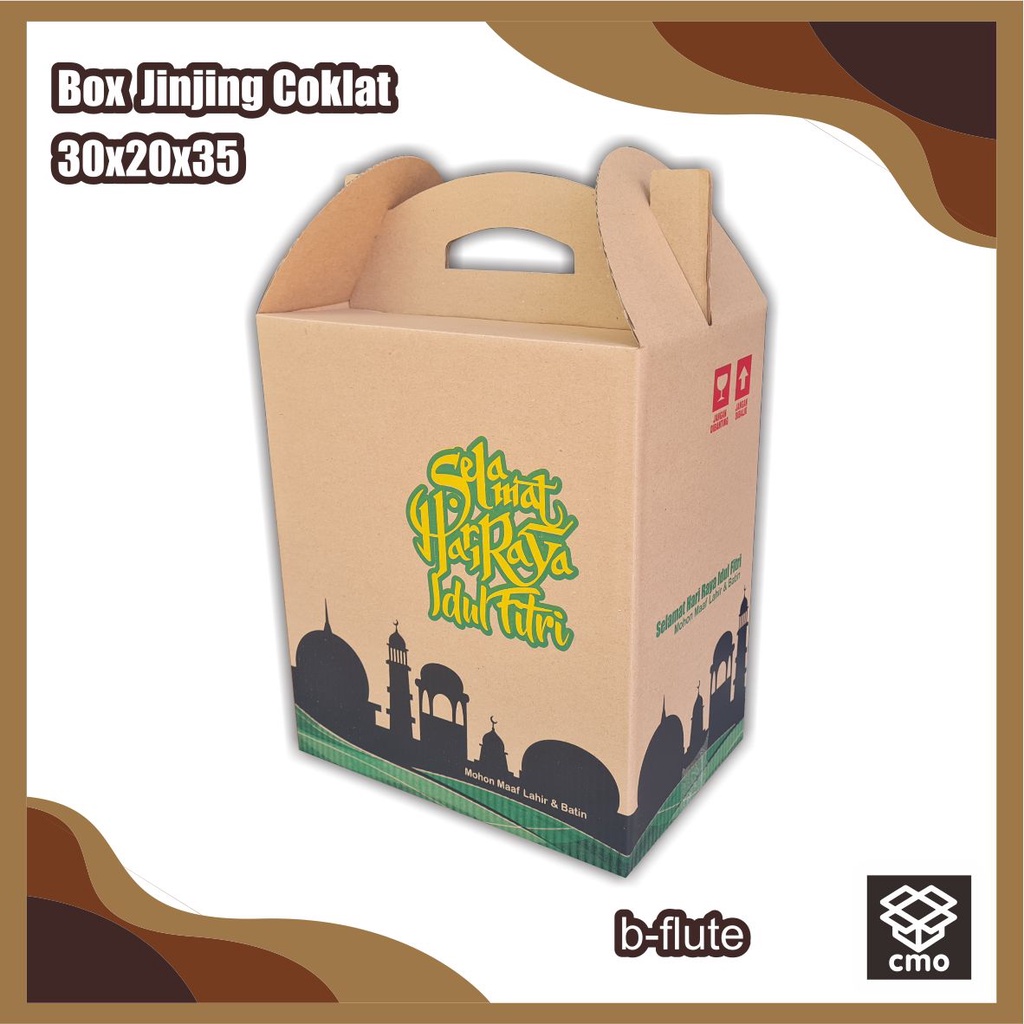 Jual Kardus Parcel 30x20x35 cm (Model Jinjing) Kardus | Parcel ...
