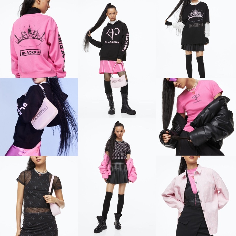 Jual H&M X BLACKPINK MERCH | BLACKPINK | SWEATER BLACKPINK | OOTD ...