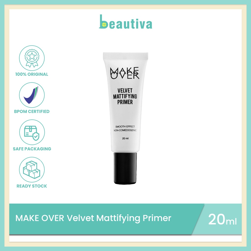 Jual MAKE OVER Velvet Mattifying Primer 20 ml | Shopee Indonesia