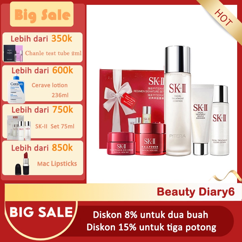 Jual sk-ii paket set complete anti aging skin care Harga Terbaik ...