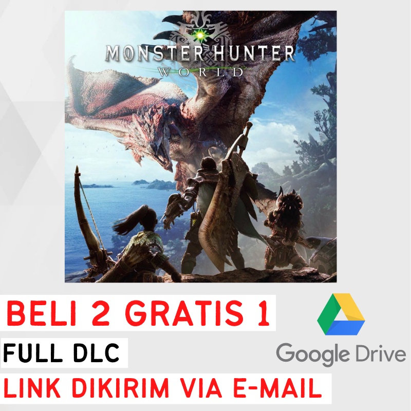 Jual MONSTER HUNTER WORLD DELUXE EDITION - GAME PC - GAME LAPTOP - LINK DOWNLOAD | Shopee Indonesia