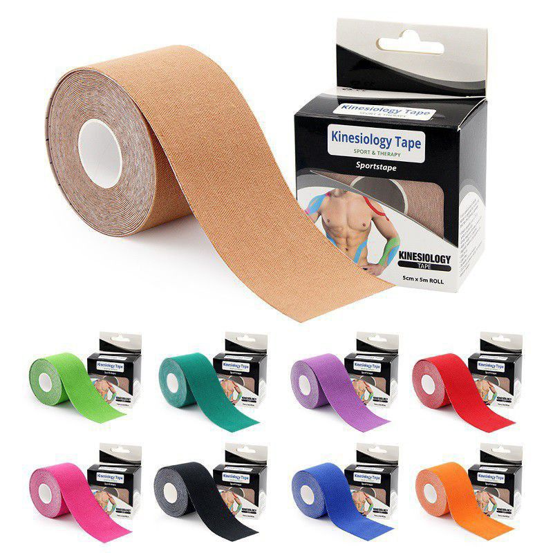 Jual SPEEDS Kanesio Tape / Tapping / Kinesiology Tape 5cm x 5m Pelindung Otot Sport Tape ...