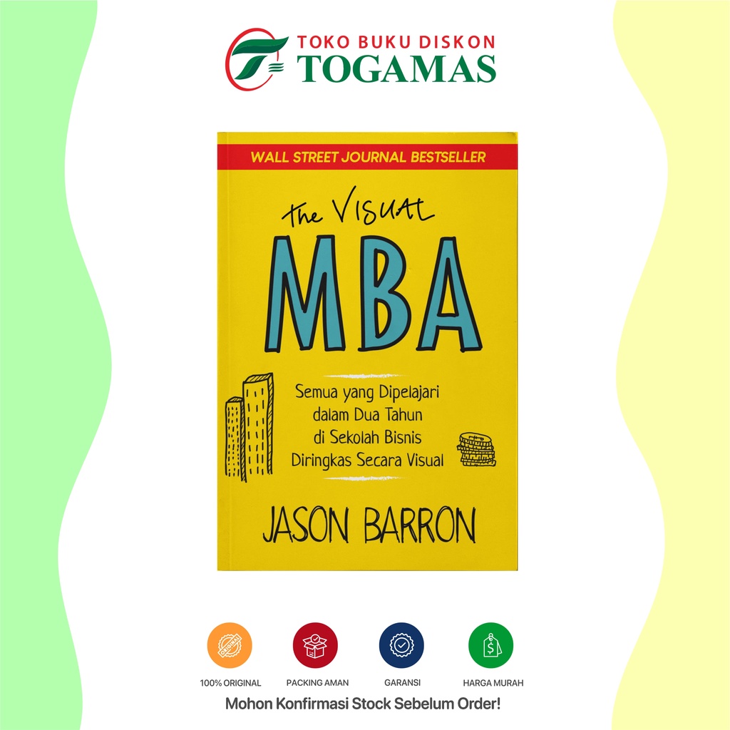 Jual Ready Buku The Visual MBA - JASON BARRON - Best Seller | Shopee Indonesia