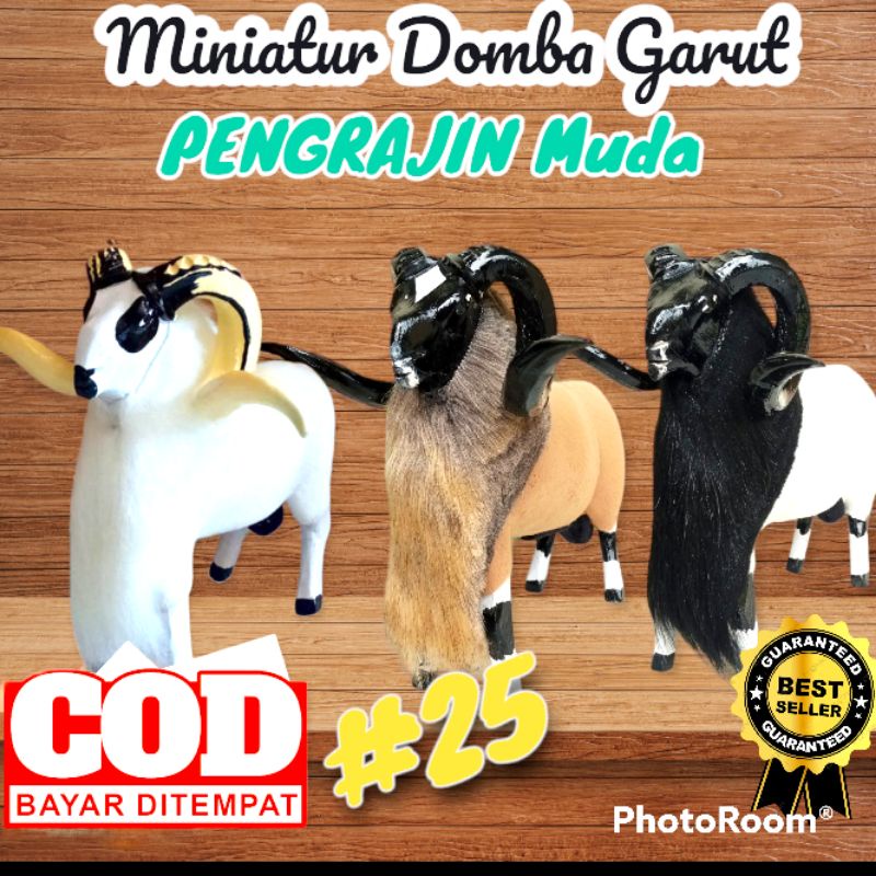 Jual Mainan anak Miniatur Domba Garut Tanduk Elastis | Shopee Indonesia