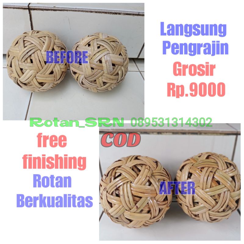Jual Bola Takraw Rotan Asli | Shopee Indonesia