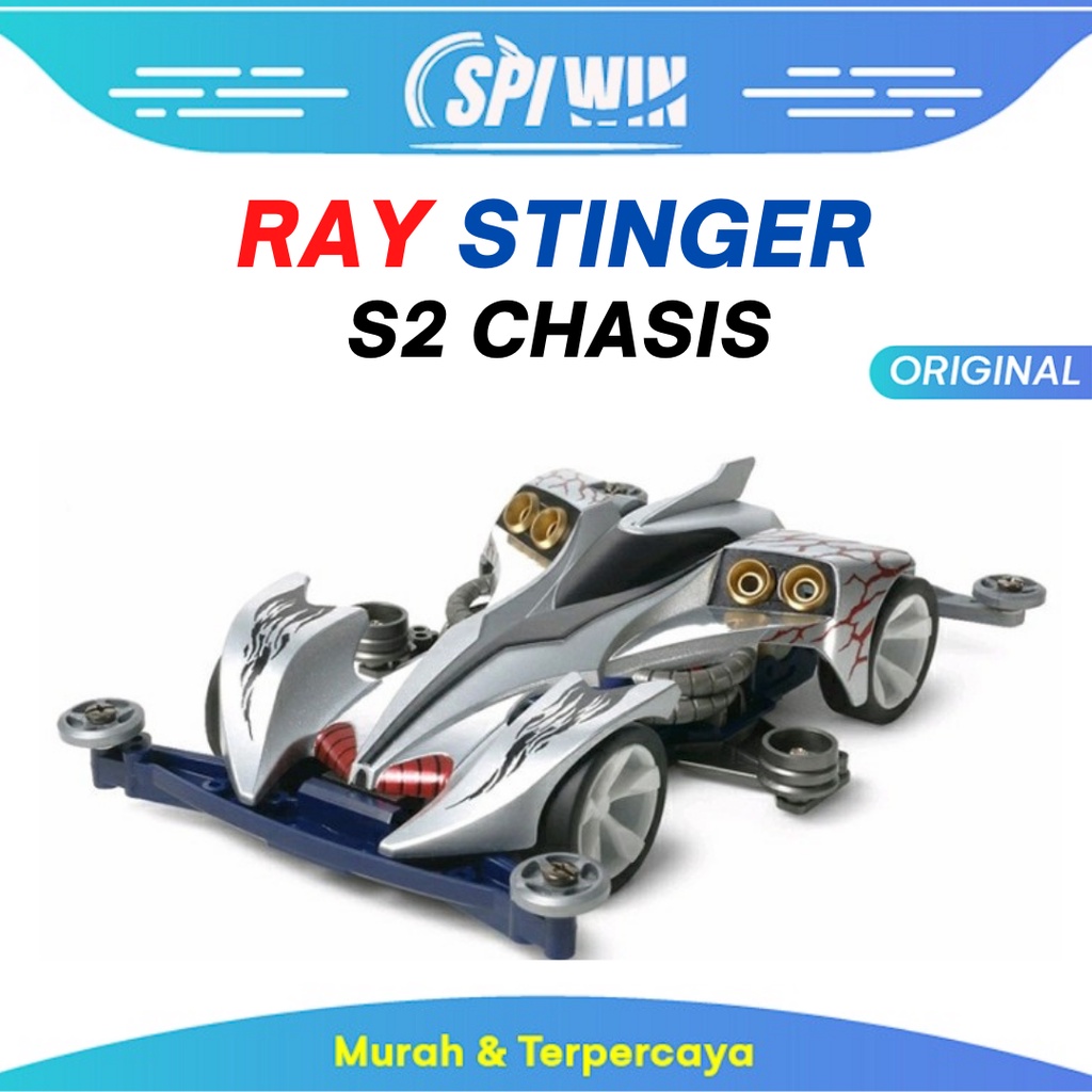 Jual Tamiya mini 4wd Ray Stinger Premium. Super 2 chassis | Shopee ...