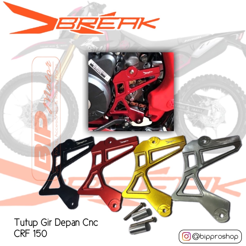 Jual TUTUP GIR DEPAN CRF 150 COVER GEAR CRF 150 CNC X-BREAK | Shopee ...