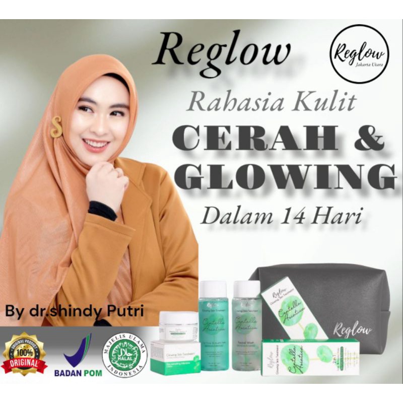 Jual Paket Reglow Glowing Skin Treatment 100% ORI BPOM | Shopee Indonesia