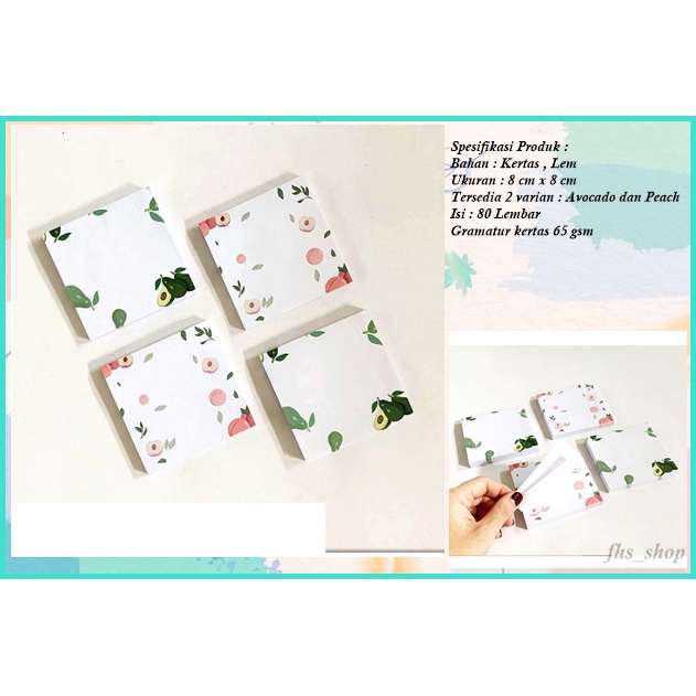 Jual Sticky Notes Sticky Note Kertas Memo Buku Tulis Sticky Notes ...