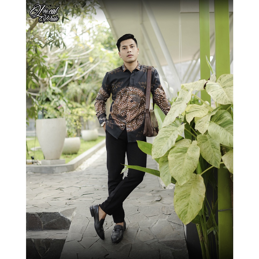 Jual MENSBATIK - batik pria - kemeja batik - batik pria lengan panjang ...
