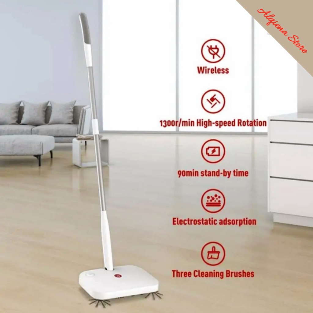 Jual Cleanhome Wireless electric Sweeper | Shopee Indonesia