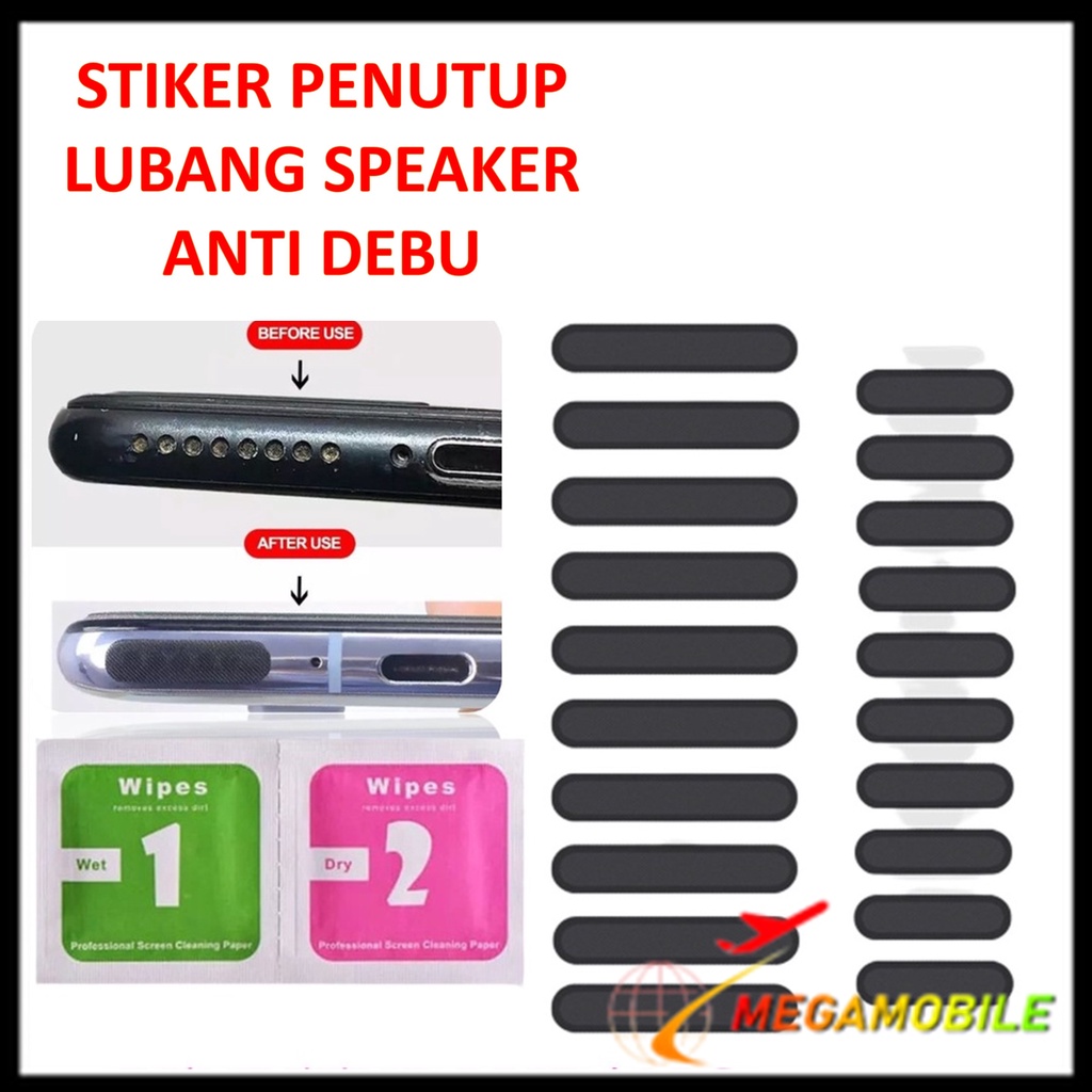 Jual MM STIKER PENUTUP LUBANG SPEAKER ANTI DEBU ISI 10 PCS STICKER ...