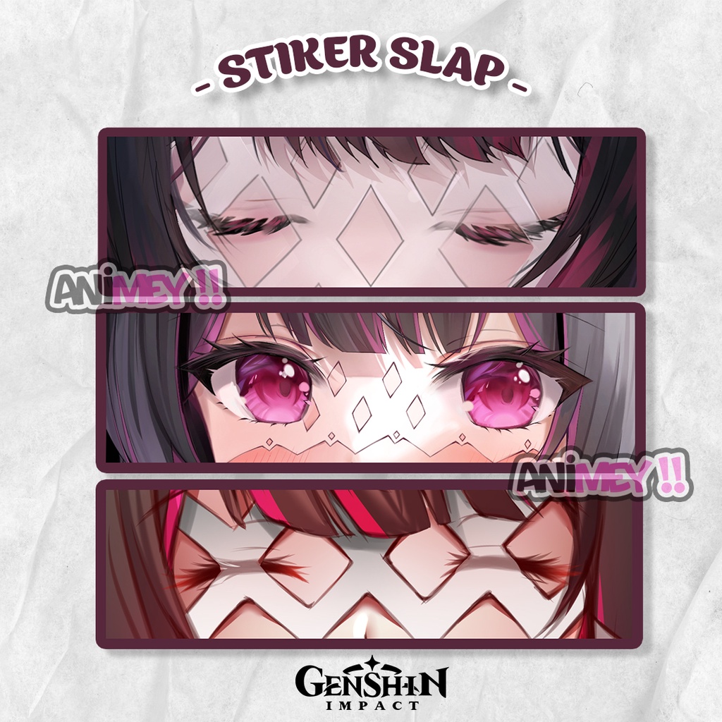 Jual Stiker Slap Columbina Genshin Impact / Sticker Slap Anime ...