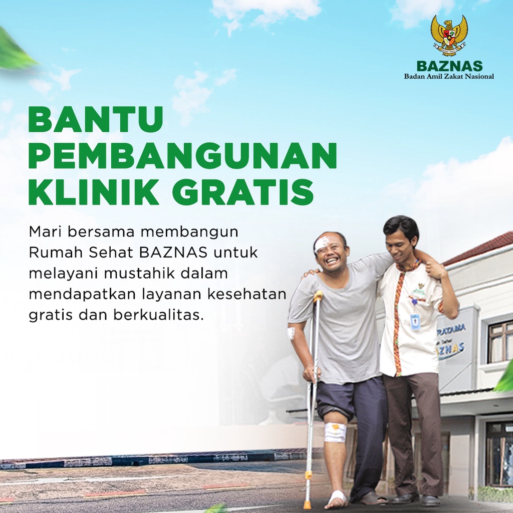 Jual BAZNAS - BANTU PEMBANGUNAN KLINIK GRATIS | Shopee Indonesia