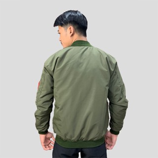 Jual BRIGO Jaket Bomber Polos || Bomber Varsity || Bahan Taslan JN ...