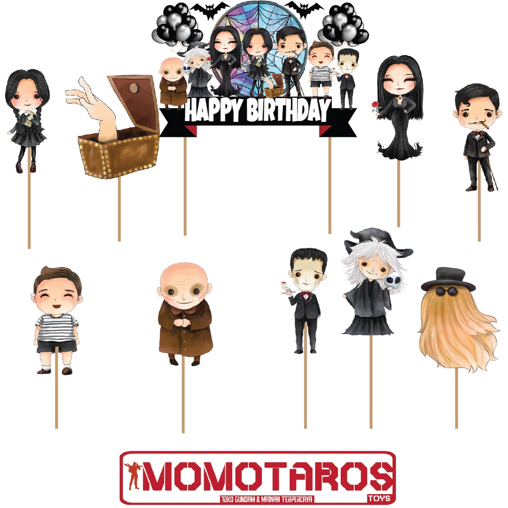 Harga Wednesday Addams Cake Topper Terbaru Jul 2025 | BigGo Indonesia