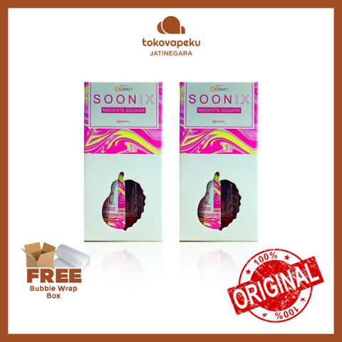 Jual SOONIX V3 MAGENTA SQUASH 3MG SOONIX 60ML ORI by RCRAFT | Shopee ...