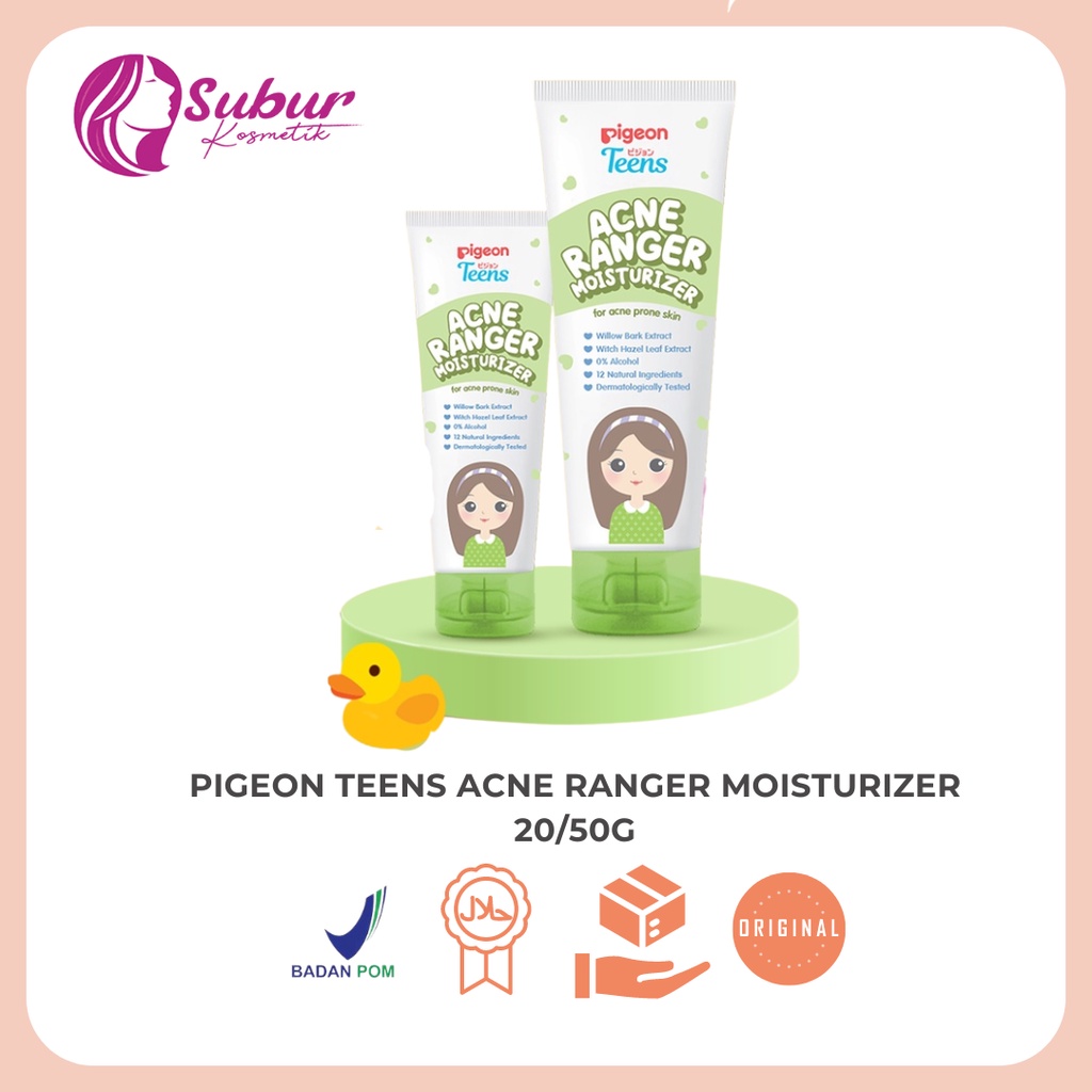 Jual Pigeon Teens Acne Ranger Moisturizer 20/50gr | Shopee Indonesia