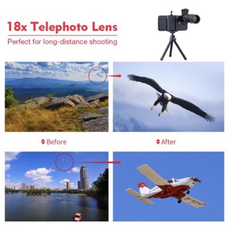 Jual EZPZ APEXEL Lensa Zoom HP Lens Kamera Tele Zoom HP 18X ZOOM LENSA ...