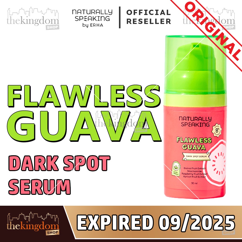 Jual Naturally Speaking Flawless Guava Dark Spot Serum Flek Hitam 30ml | Shopee Indonesia