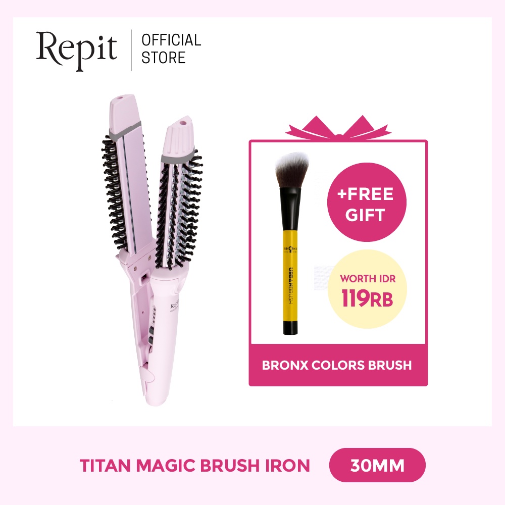 Jual repit titan heat brush iron Harga Terbaik & Termurah Maret 2023 ...