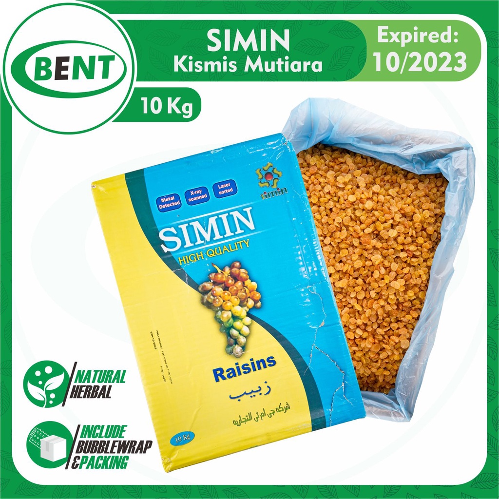 Jual Kismis Simin Mutiara 10 Kg | Shopee Indonesia