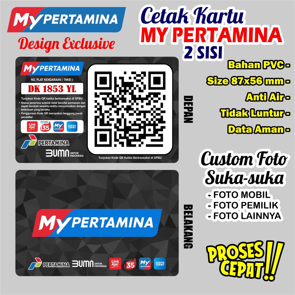 Jual CETAK KARTU MY PERTAMINA / ID CARD PERTAMINA / KARTU MEMBER ... Jual CETAK KARTU MY PERTAMINA / ID CARD PERTAMINA / KARTU MEMBER ...