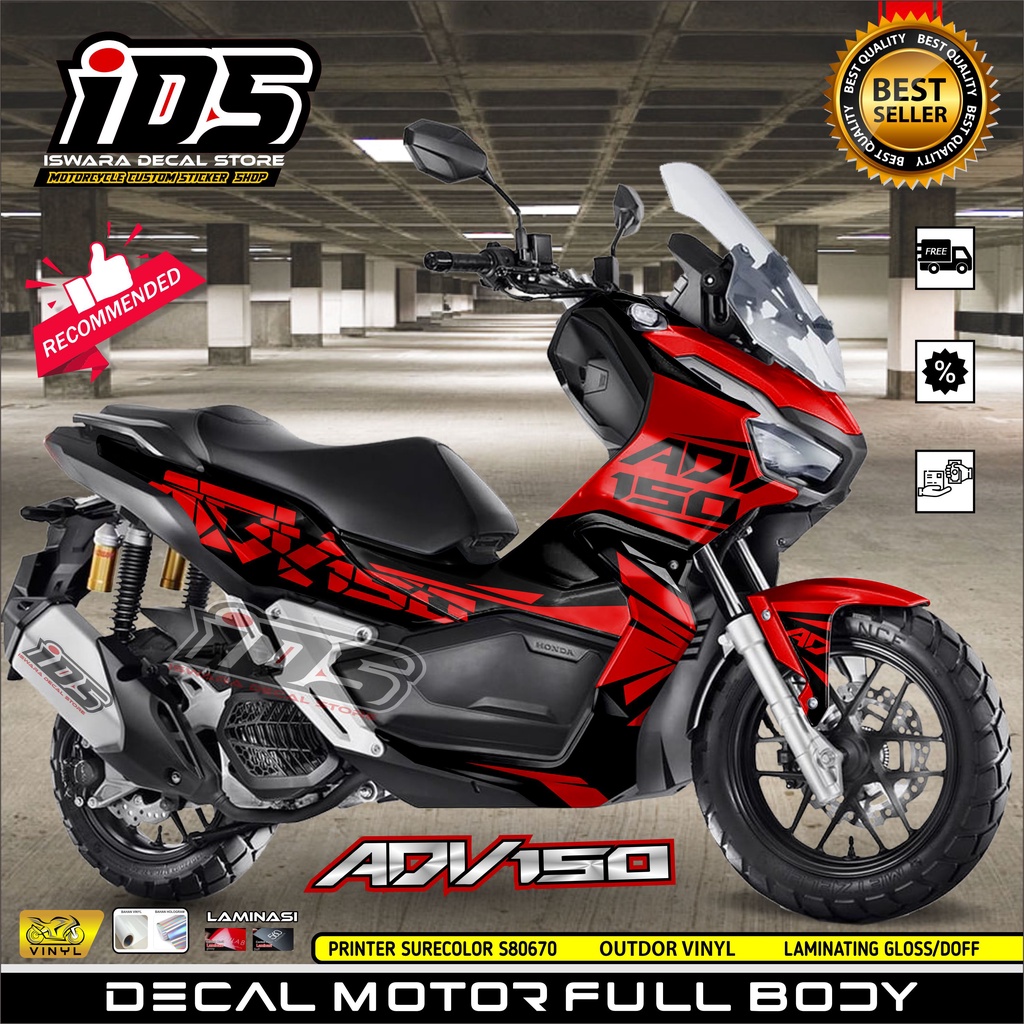 Jual Decal Adv 150 Full Body Stiker Motor Adv 150 Puzle | Shopee Indonesia