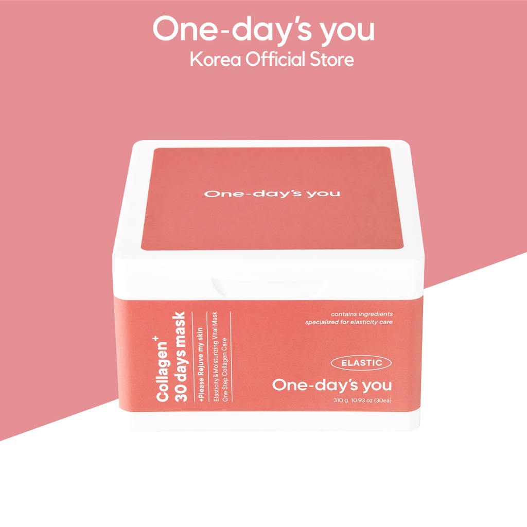 Jual ONE DAY'S YOU Collagen 30 Days Maskpack Harian Perawatan Collagen ...