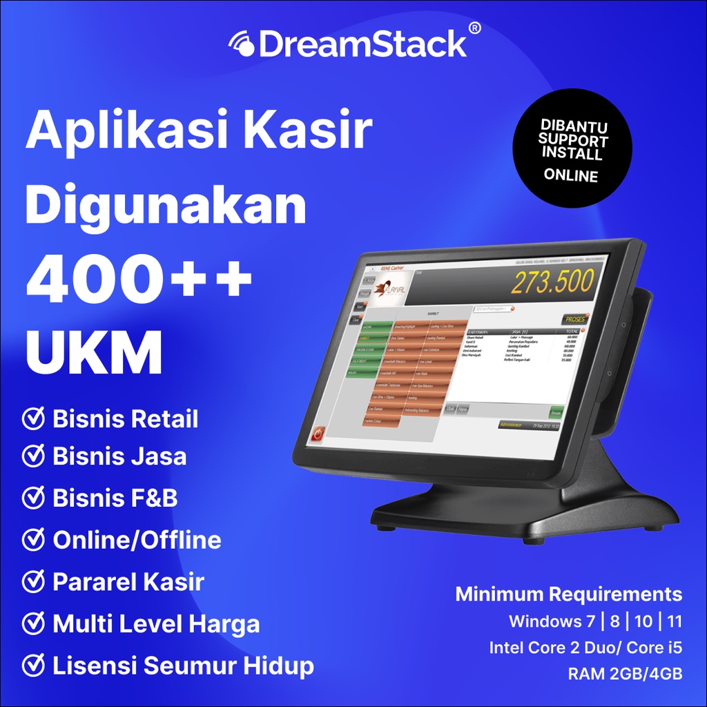 Jual Software Kasir Akuntansi "RENE 2 POS & ACCURATE 5" Pembukuan ...