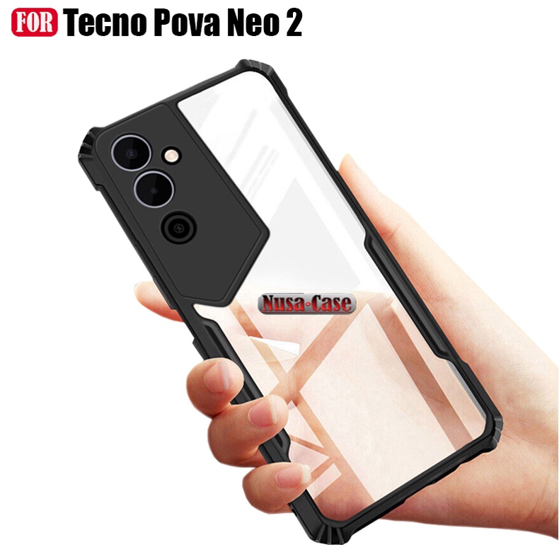 Jual Case Tecno Pova Neo 2 Hardcase Shield Transparant Protect Camera ...