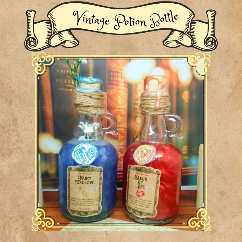 Jual Harry Potter Potion Magic Potion ANTIQUE VINTAGE POTION Elixir of ...