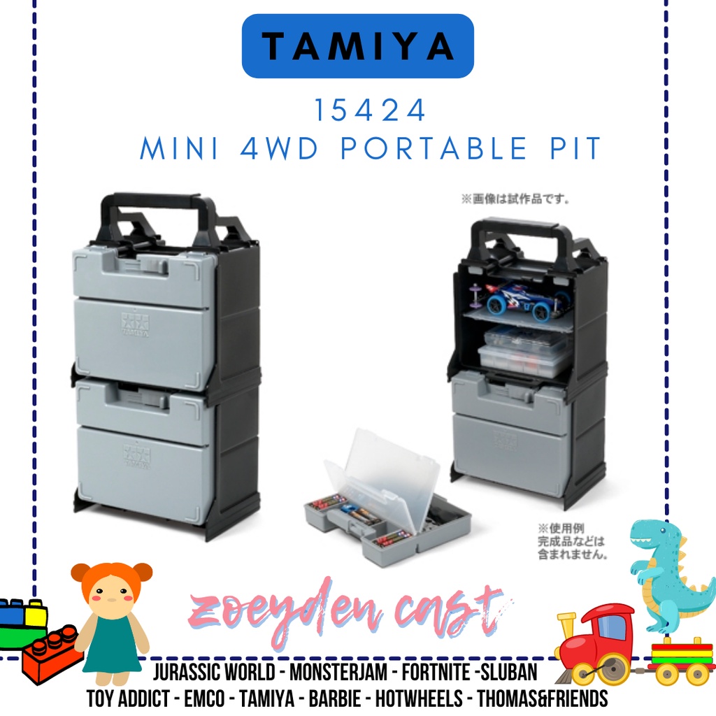 Jual Tamiya 4WD 15424 Portable Pit Box ORIGINAL PACKING AMAN | Shopee ...