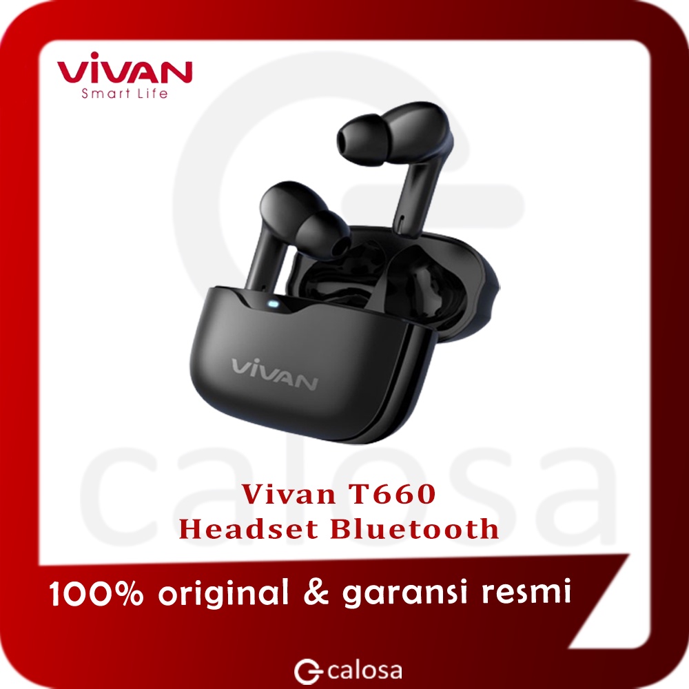 Jual Vivan Liberty T660NC T660 True Wireless Earbuds TWS Headset Bluetooth 5.3 With Noise ...