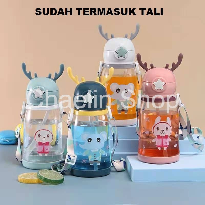 Jual Botol Minum Anak Sekolah TK SD Tanduk Rusa BPA FREE Lucu Imut Murah | Shopee Indonesia