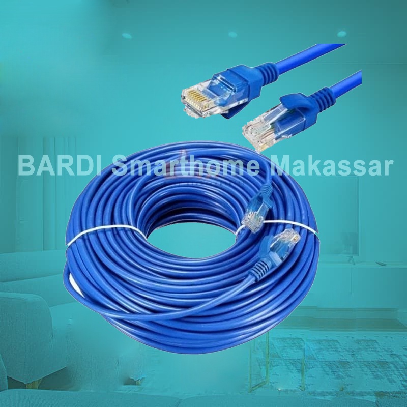 Jual Kabel LAN CCTV POE IP Camera Kamera Panjang 5 10 15 20 Meter ...
