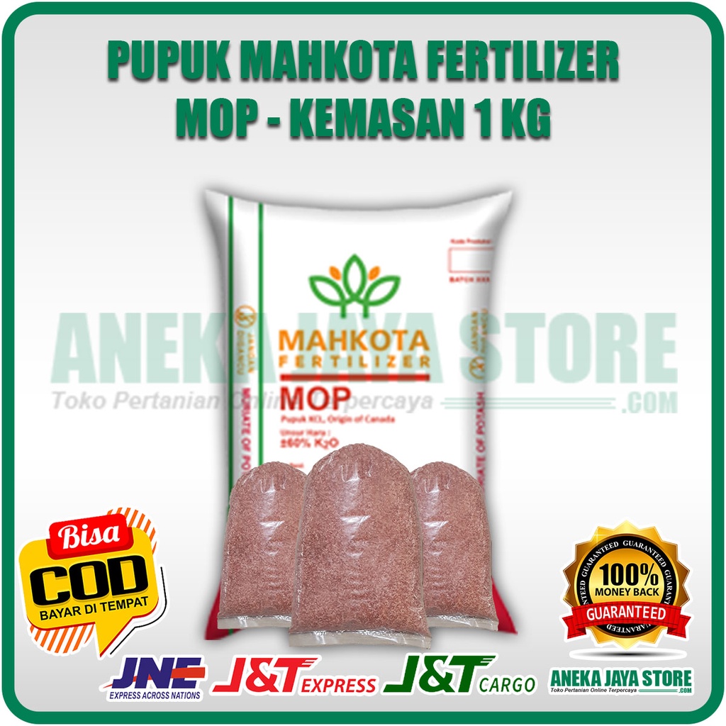 Jual Pupuk KCL Mahkota MOP KANADA Kemasan 1KG | Shopee Indonesia