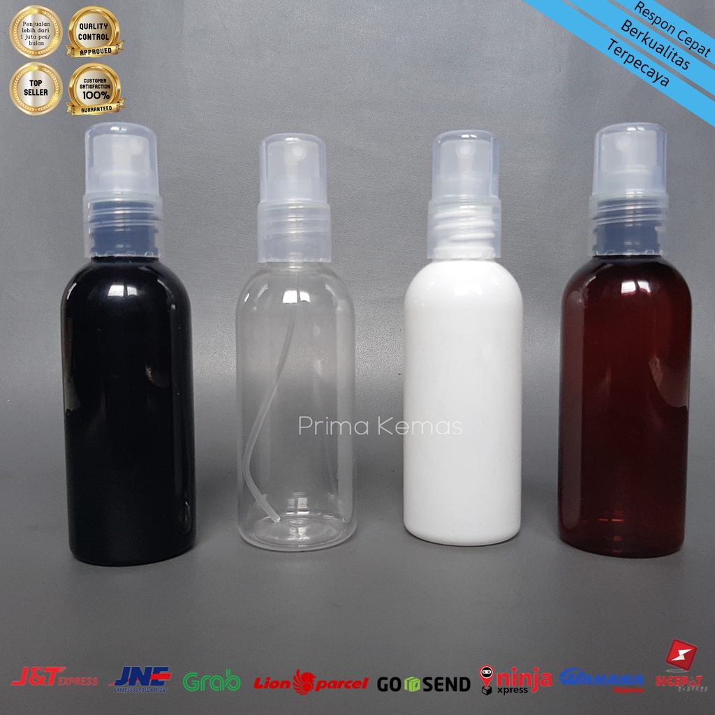 Jual Botol Sprayer 60 ml - botol skincare 60 ml - Botol 60 ml Sprayer ...