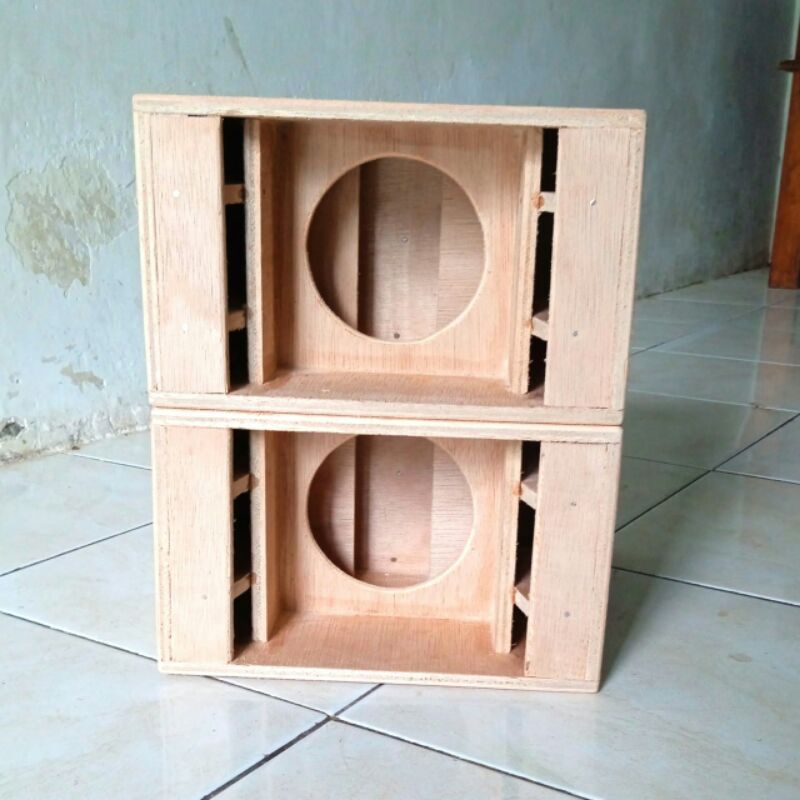 Jual Box Speaker 4 Inch Parathel Full Meranti | Shopee Indonesia