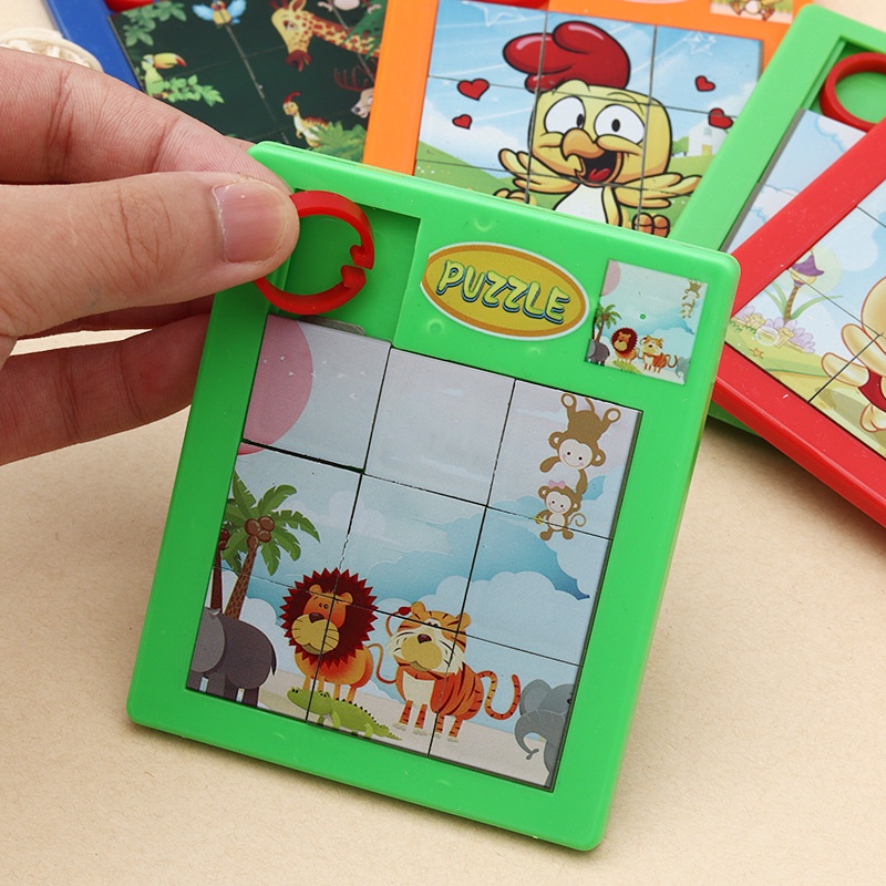 Jual Sliding Puzzle Geser Karakter Mainan Edukasi Montessori Anak - 3 ...