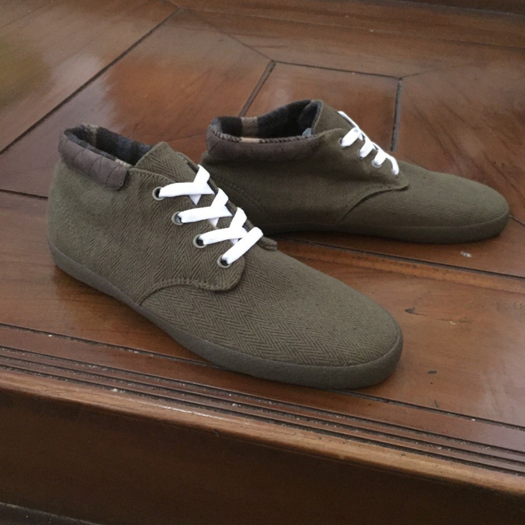 Jual Sepatu Vans Original Del Norte LEX Green Expresso Sample No Box ...