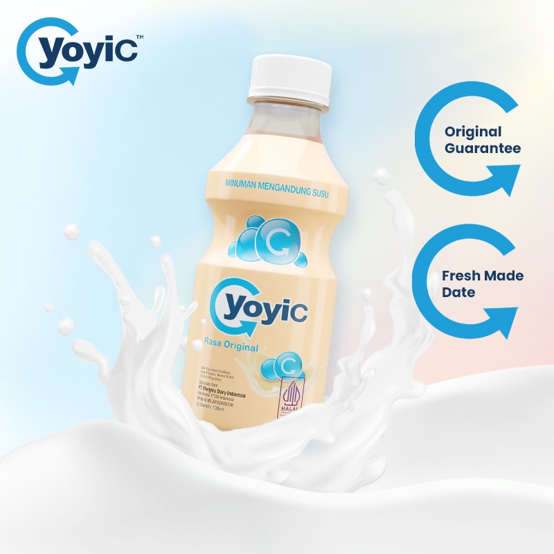 Jual Yoyic Minuman Susu Fermentasi 130 ML Untuk Kesehatan Pencernaan ...