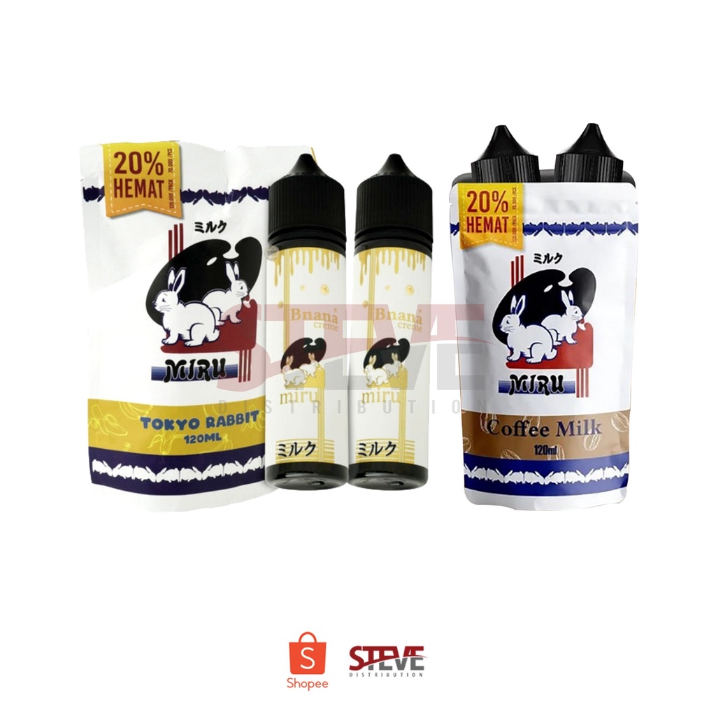 Jual Liquid Miru Creamy Series 60ml | Shopee Indonesia