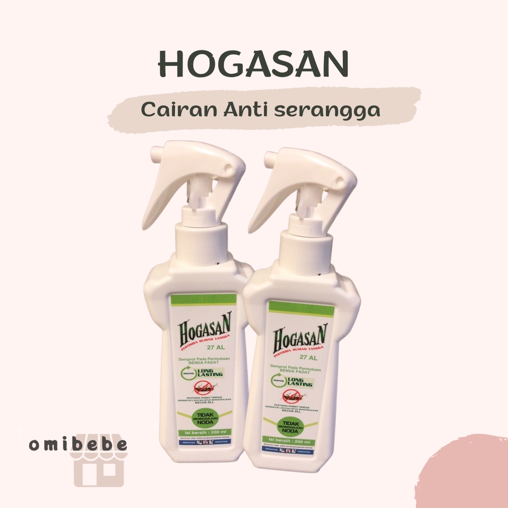 Jual Hogasan Cairan Anti serangga Obat Serangga 200ml | Shopee Indonesia